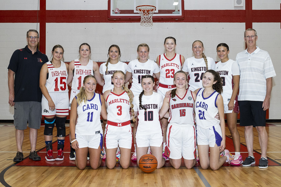 Defense shines as West All-Thumb All-Star girls handle East