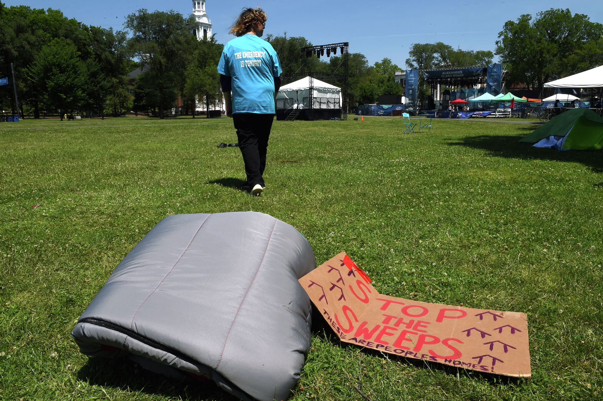 New Haven officials say city's helping those unhoused after encampment