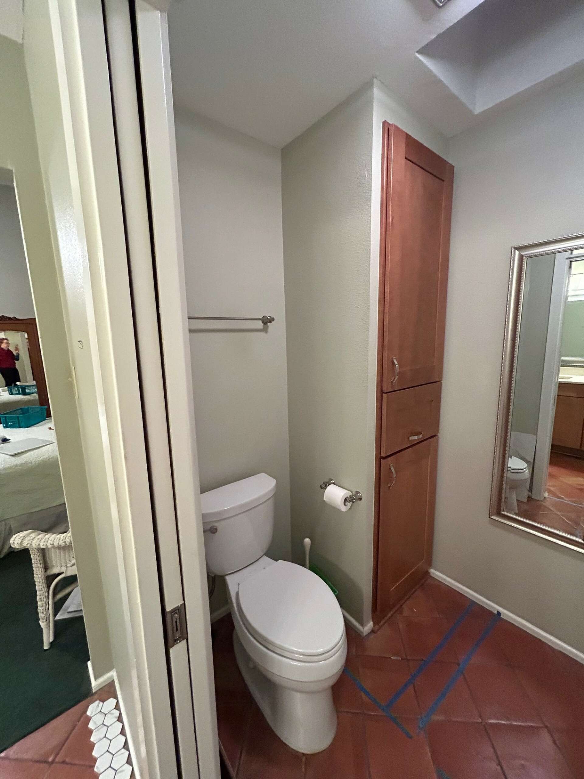 How a utilitarian bathroom reno evolved into a gorgeous spalike space