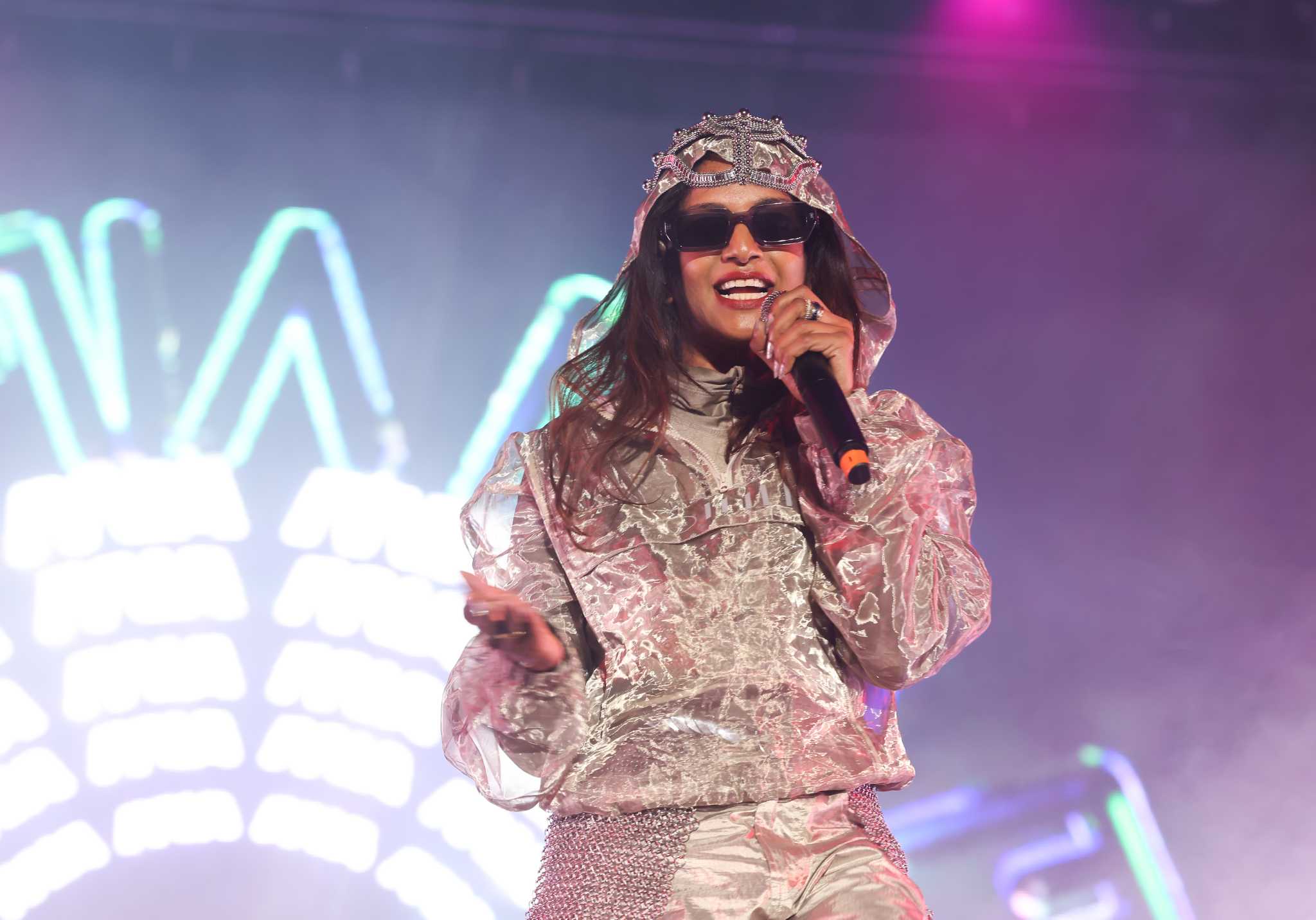 Rapper M.I.A.’s streetwear line promises to protect from 5G waves