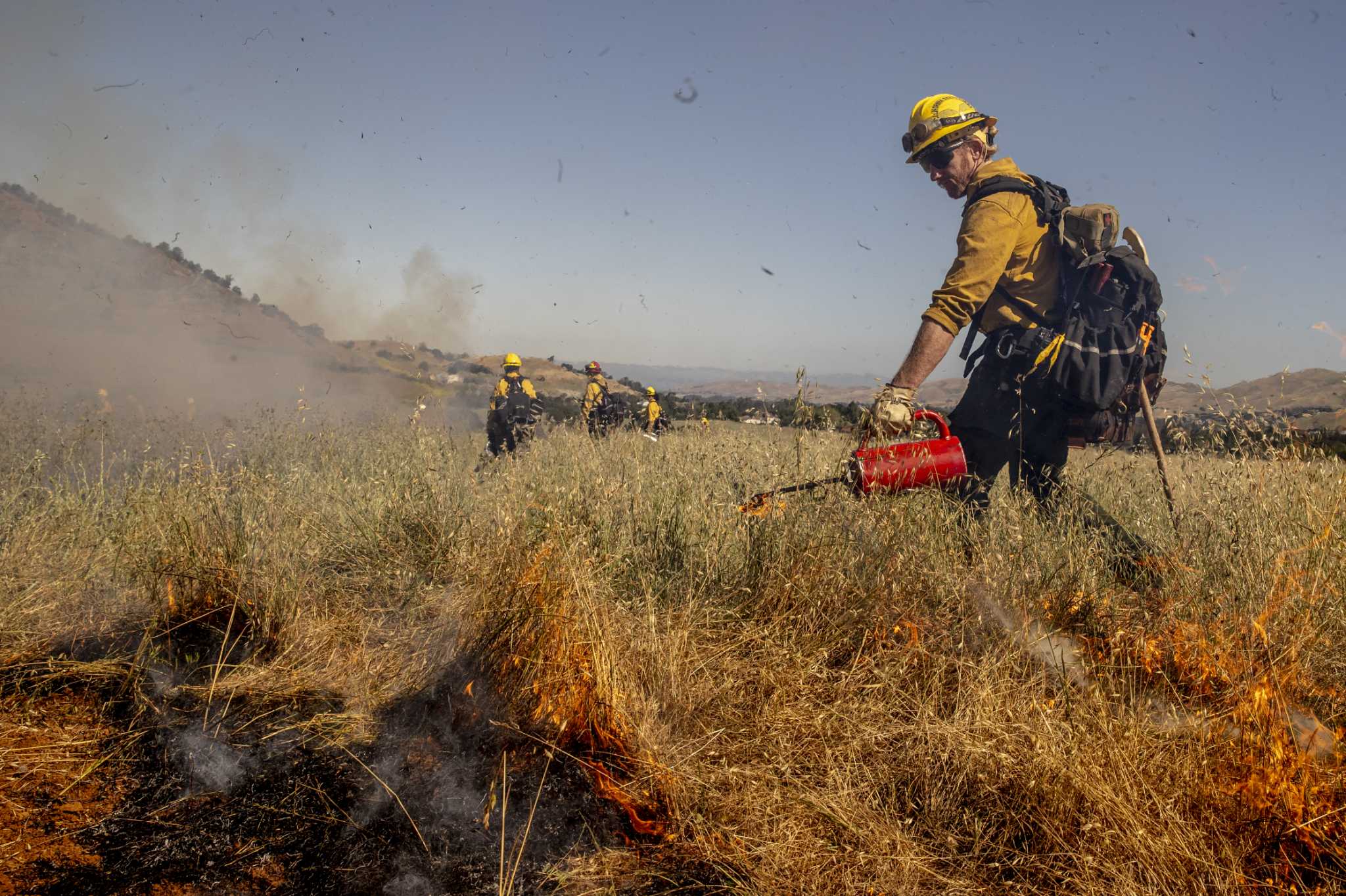 California saw record amount of prescribed fire this year