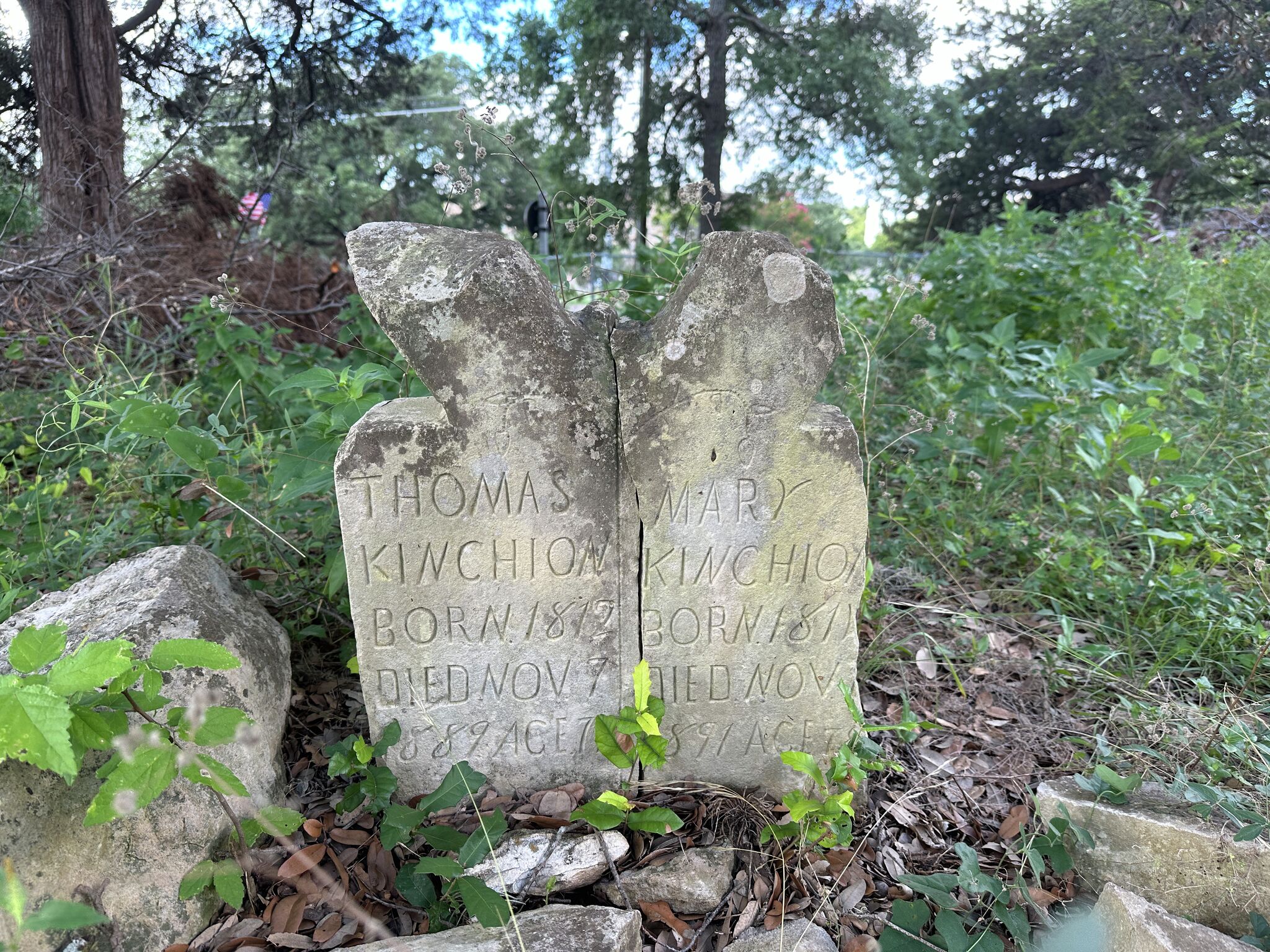 Williamson Creek Cemetery houses Texas Civil War-era leaders