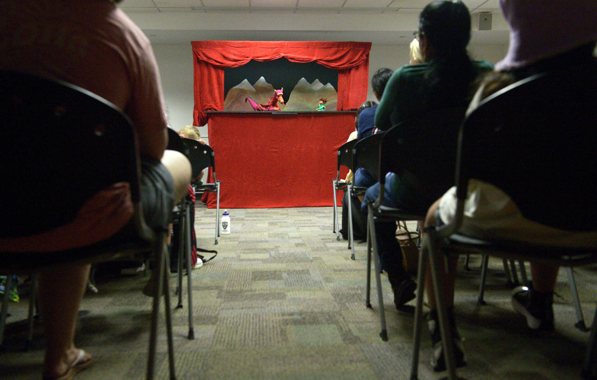 Photos: Danbury Library presents 'The Reluctant Dragon' puppet show