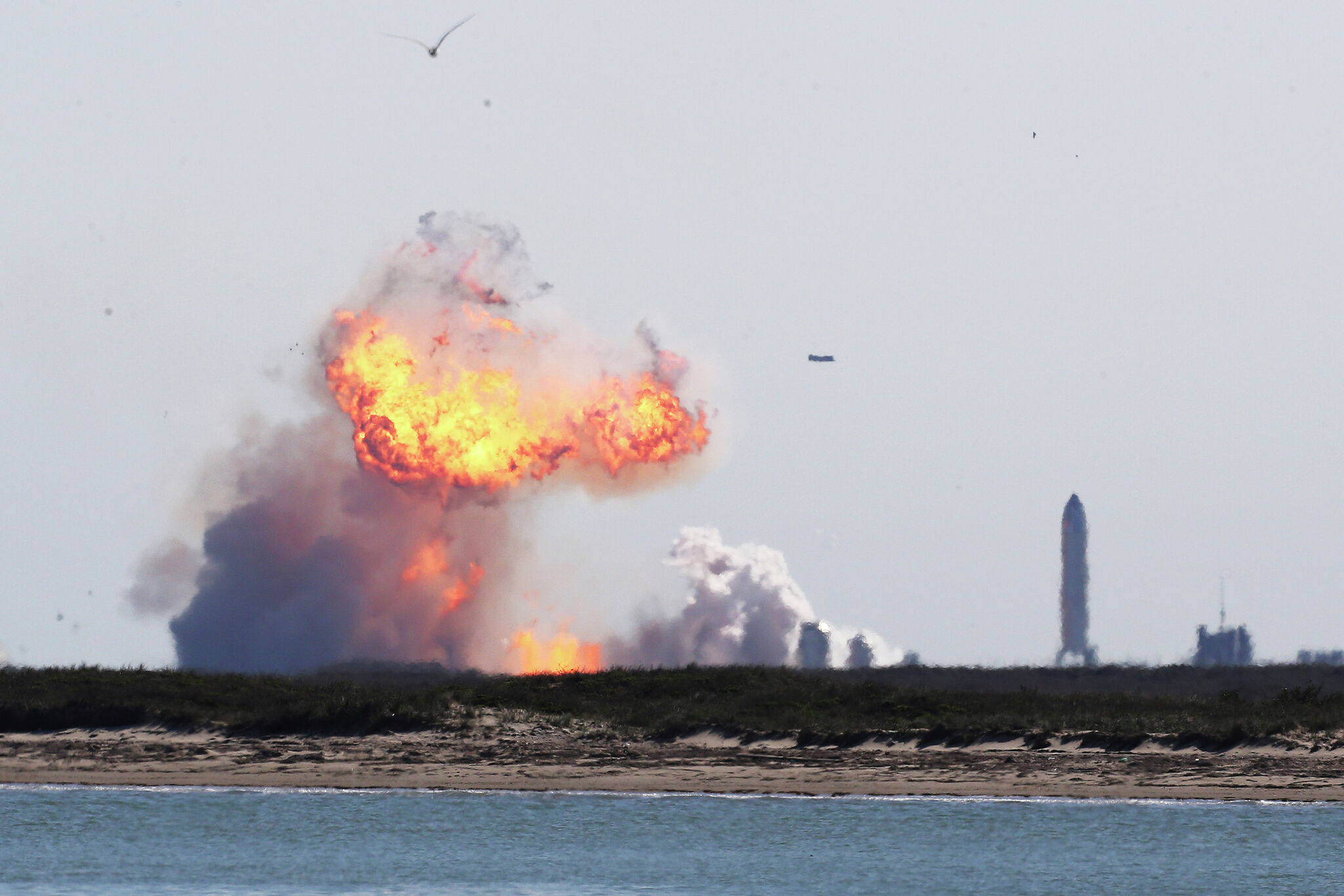 A chronology of SpaceX explosions at Starbase in and over South Texas