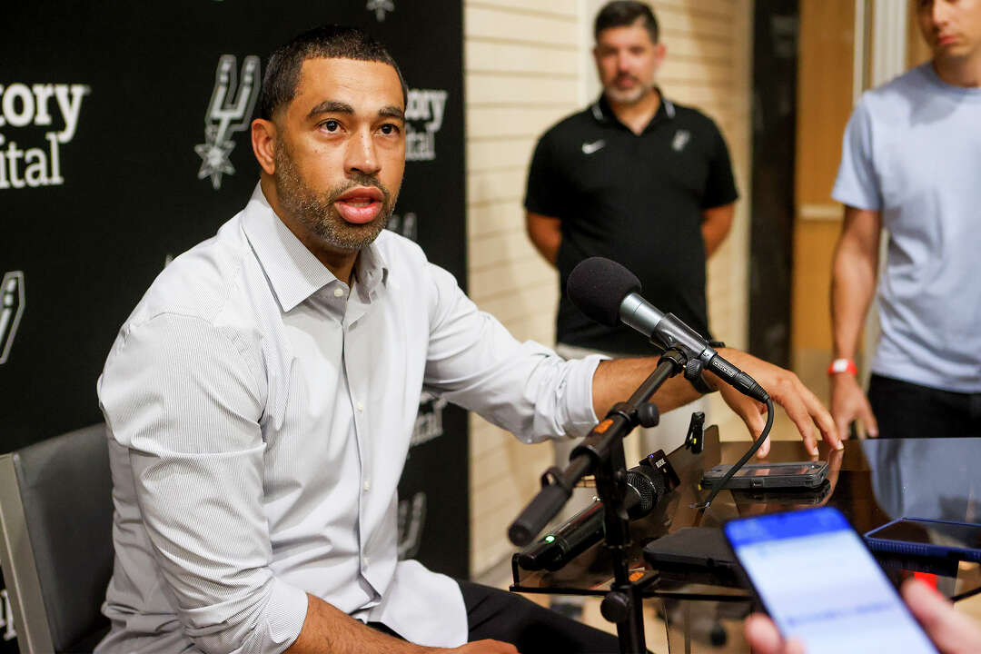 Spurs' GM Brian Wright explains trading away a top-10 pick