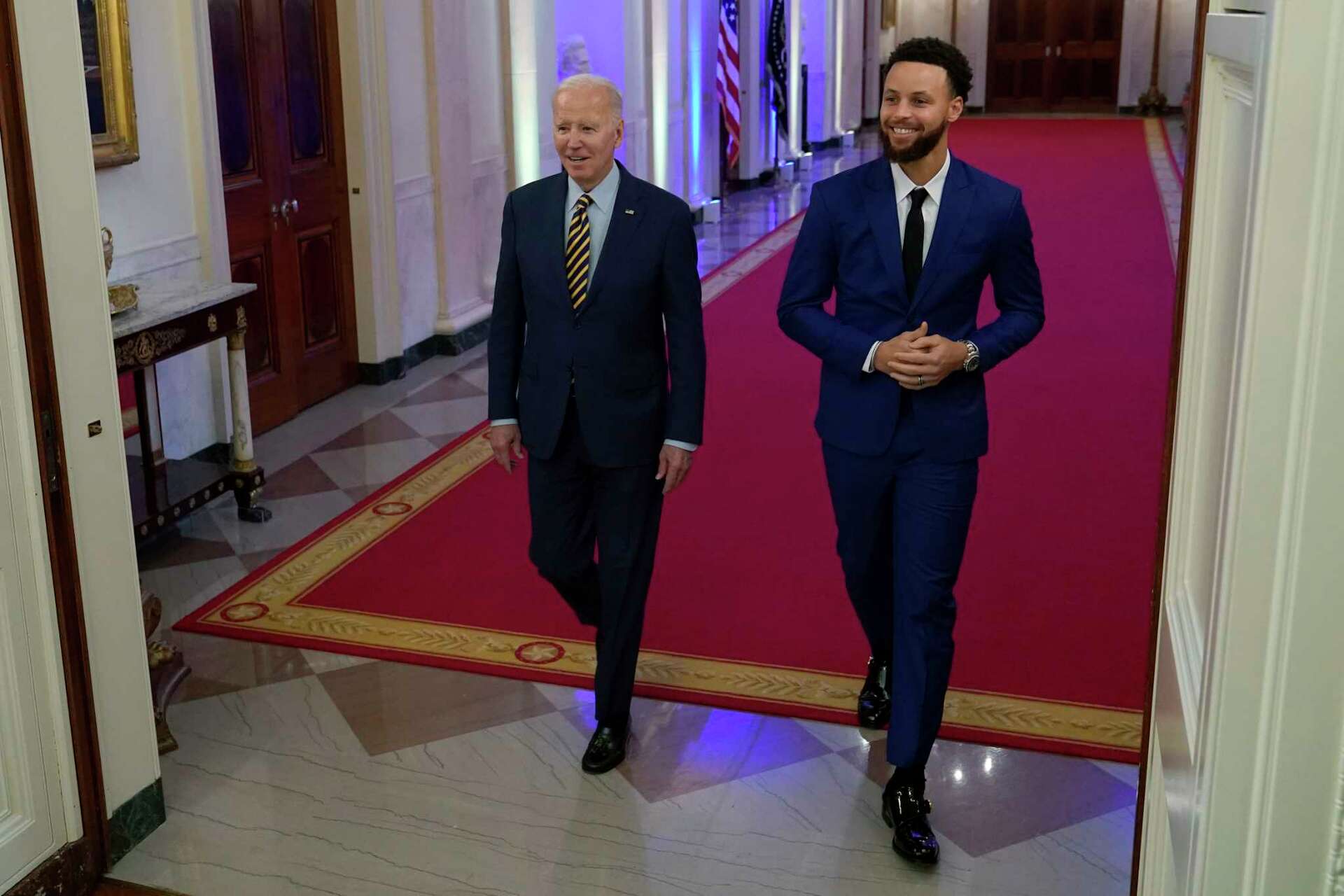 President Steph Curry? Warriors star on the Olympics, his future