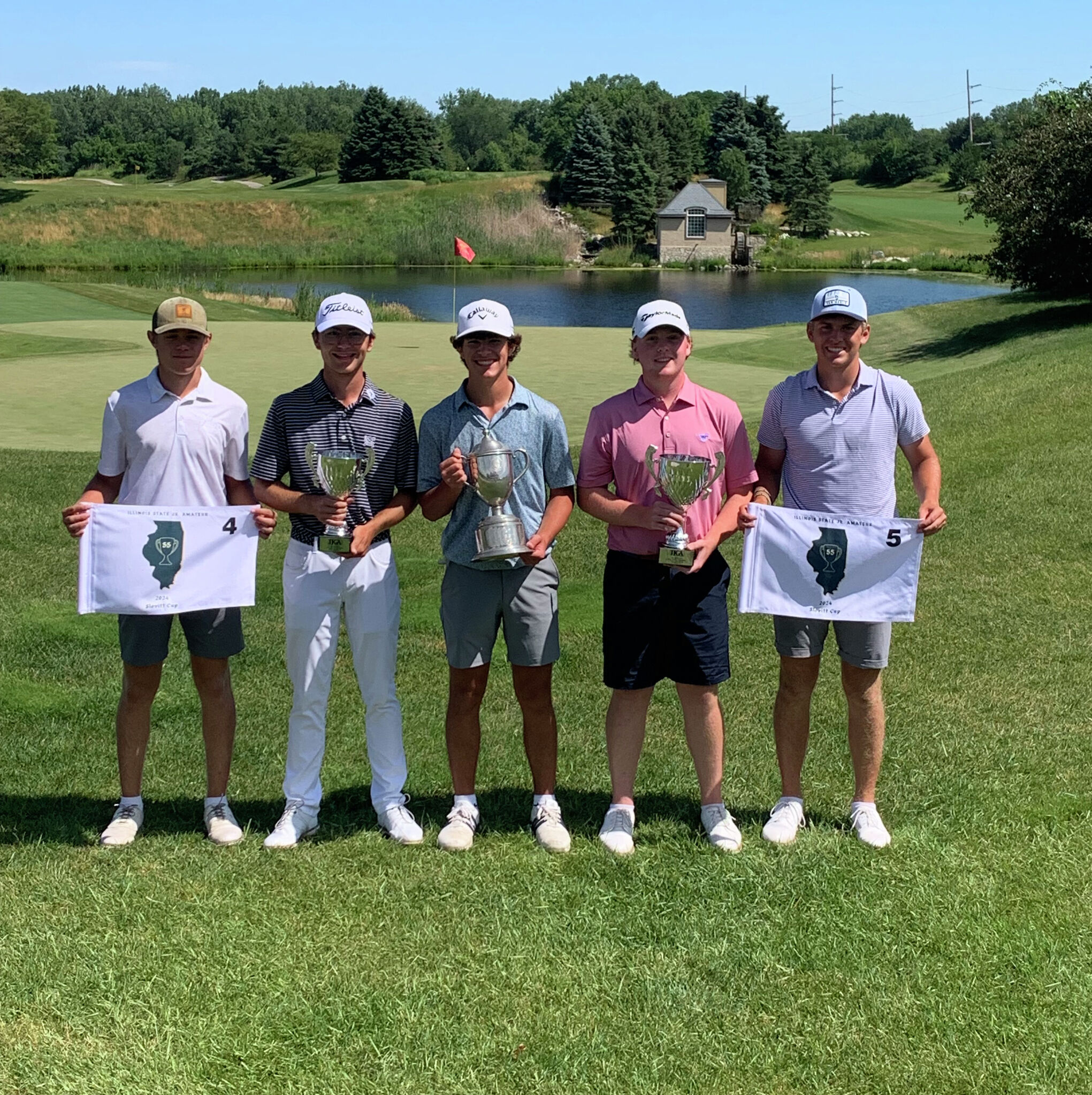 Edwardsville’s Mason Lewis golfs to second against state competition