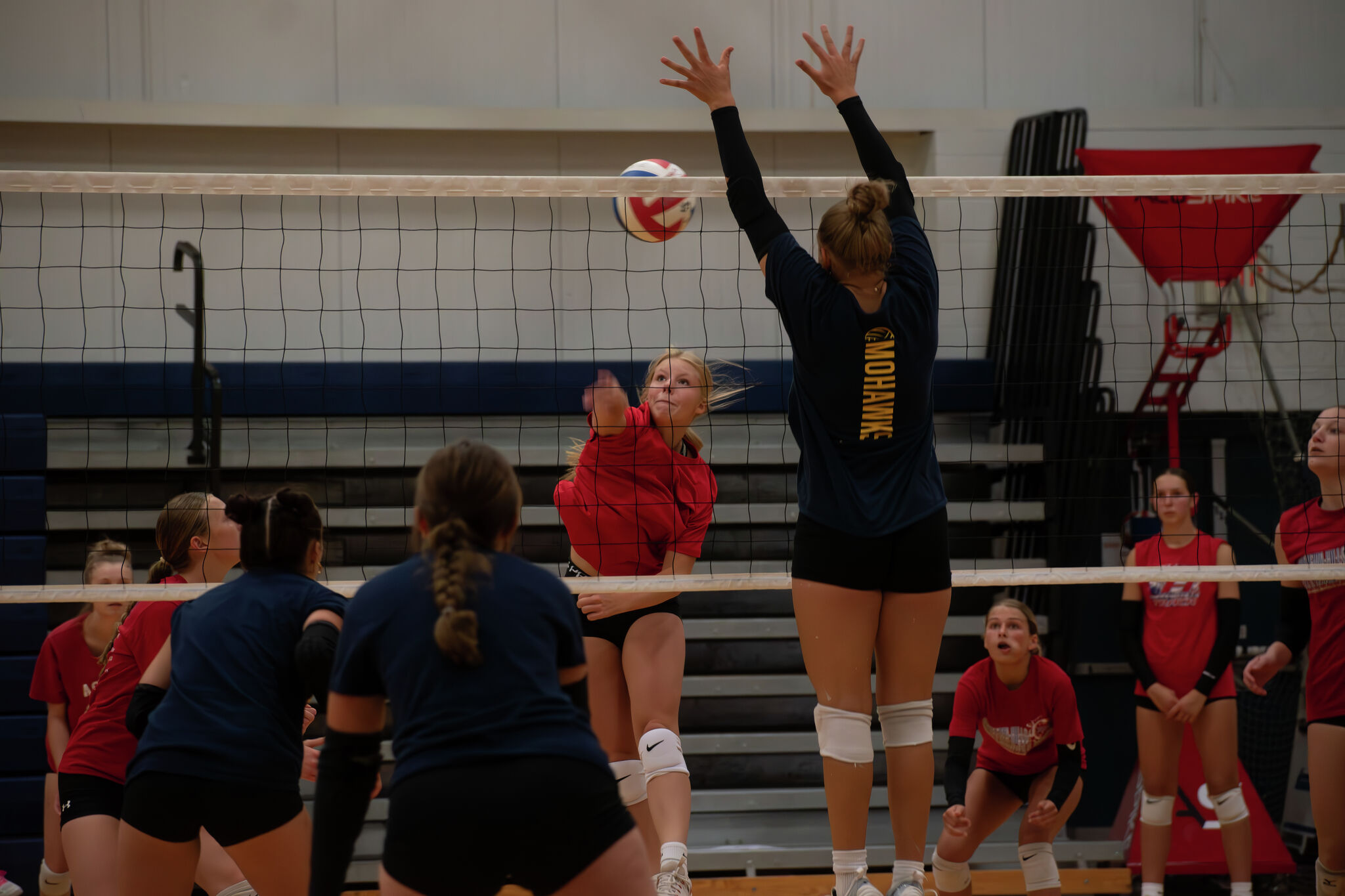 CCA volleyball hosts scrimmage with Morley Stanwood, Chippewa Hills