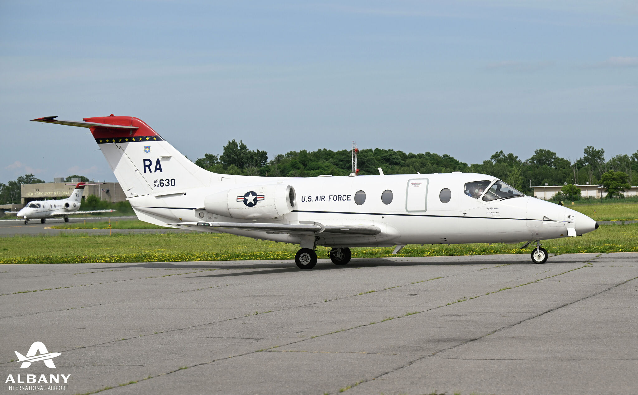 Hudson Valley Community College received three surplus Air Force jets