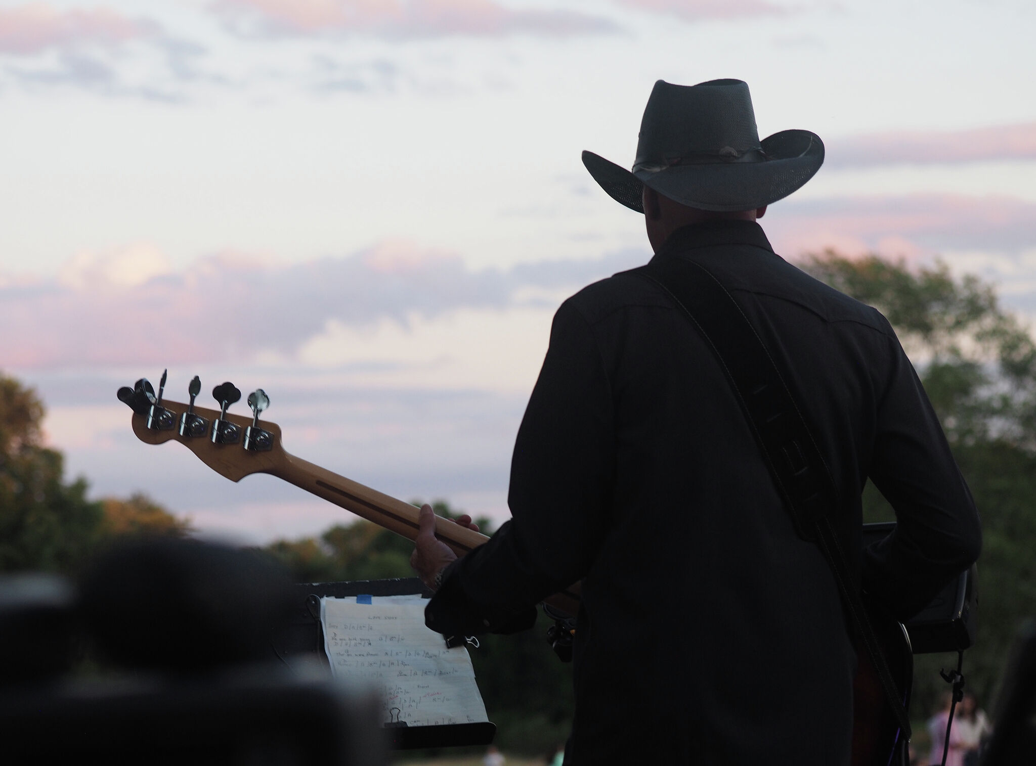 Darien country western band Gunsmoke performs in Waveny Park