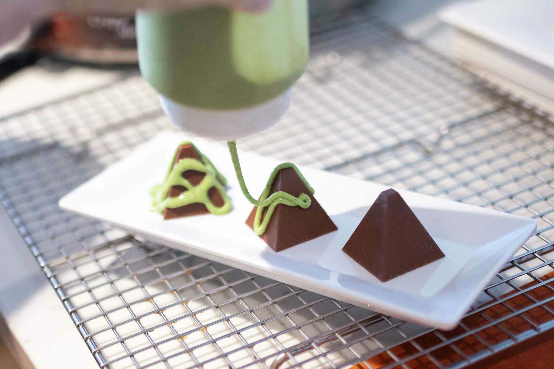 Where to find viral Dubai knafeh chocolate in Houston