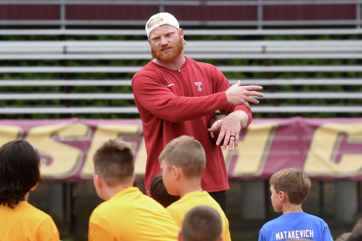 Tyler Matakevich, NFL veteran, gives back to St. Joseph football
