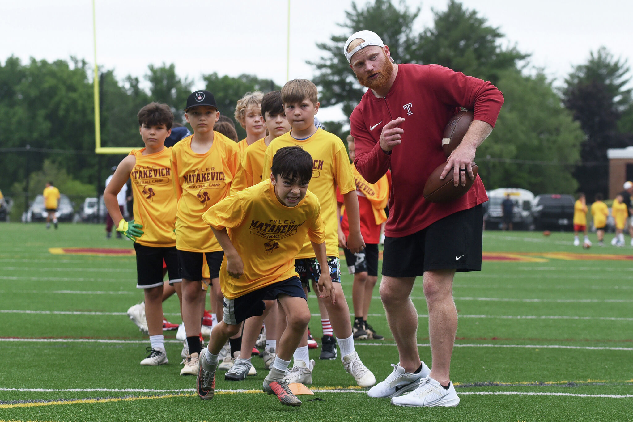 Tyler Matakevich, NFL veteran, gives back to St. Joseph football