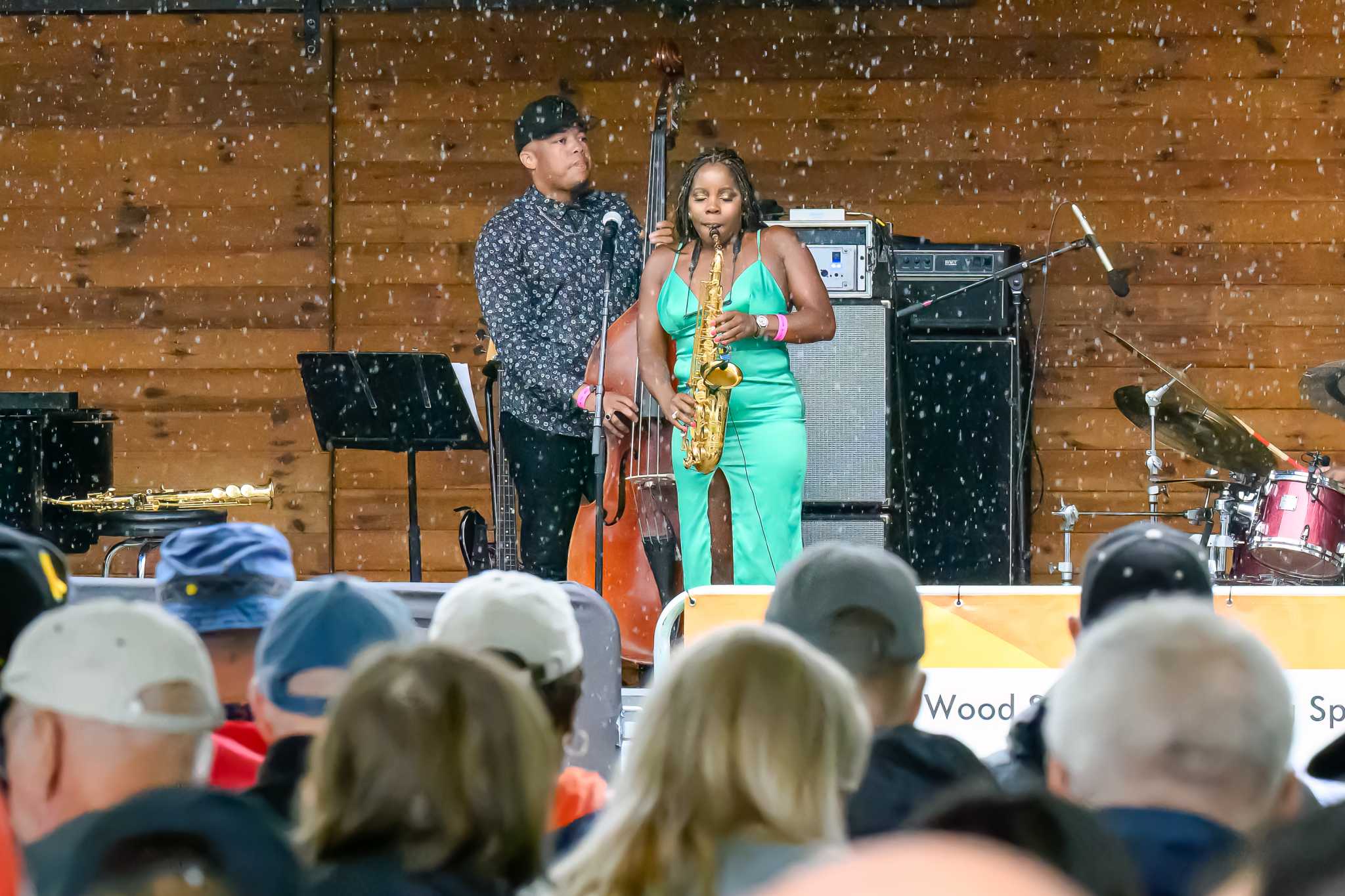 Photos: Fans dodge raindrops Saturday at Saratoga JazzFest