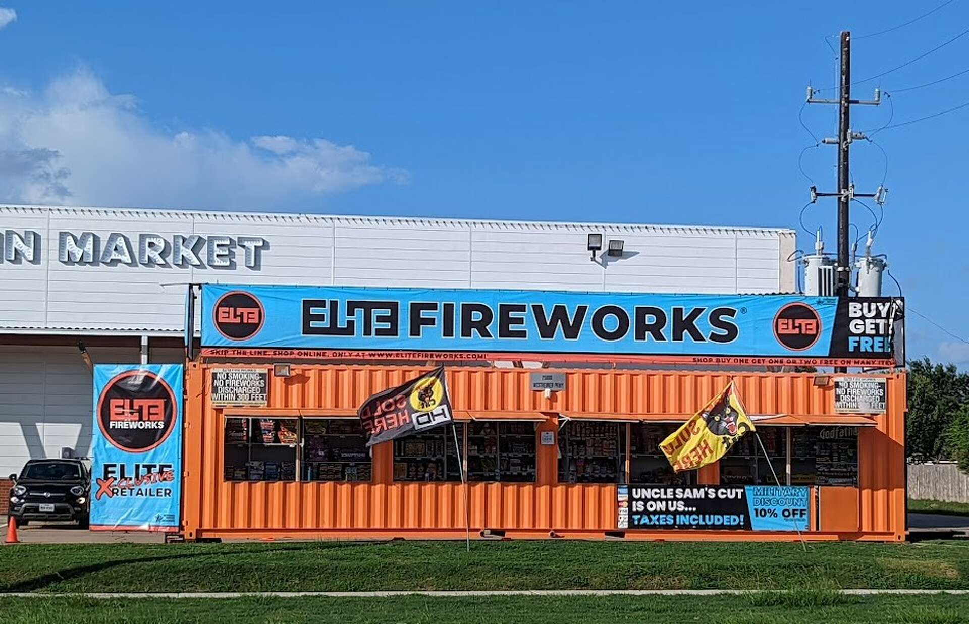 Where can you light 4th of July fireworks in the Houston area