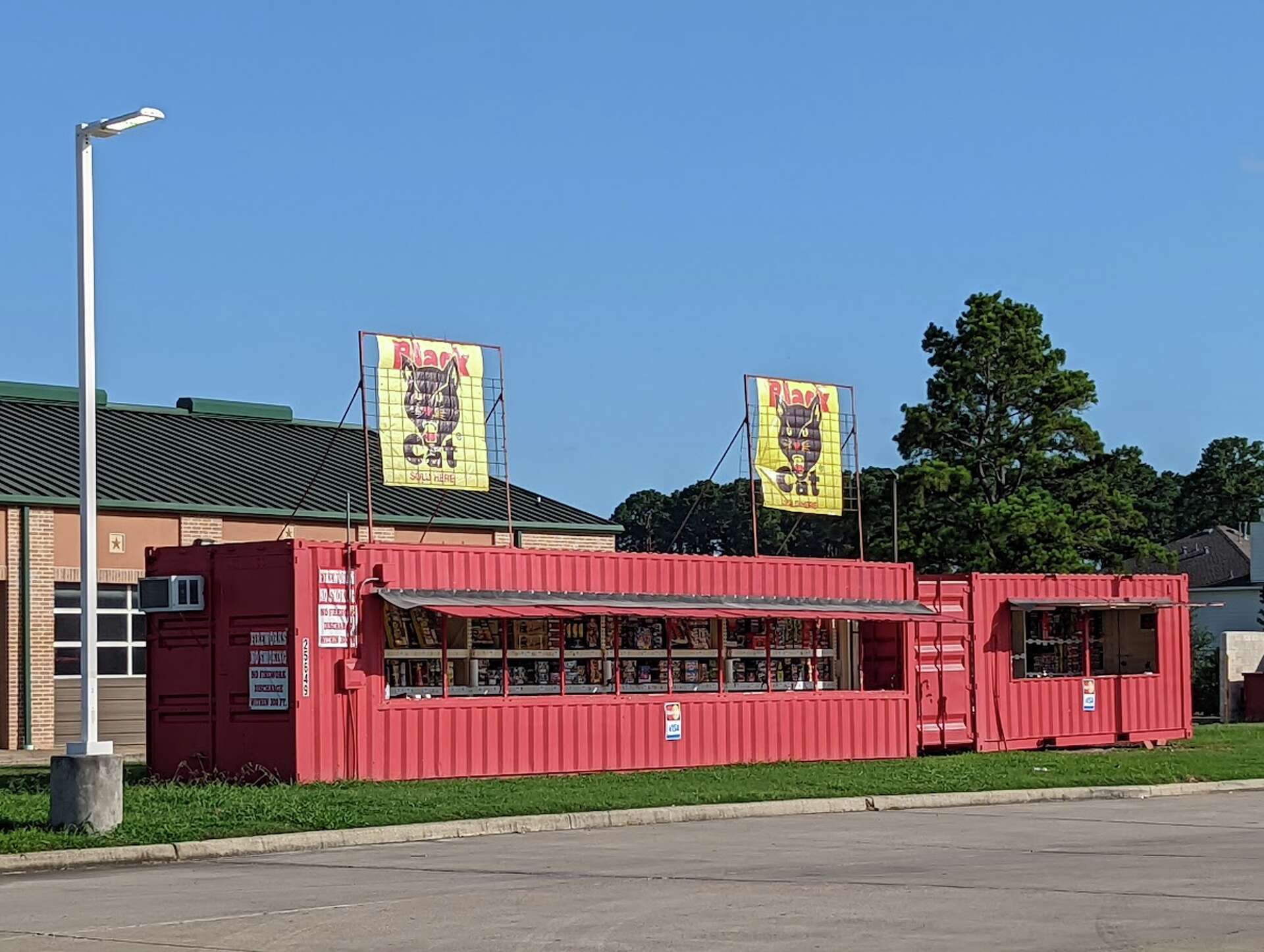 Where can you light 4th of July fireworks in the Houston area