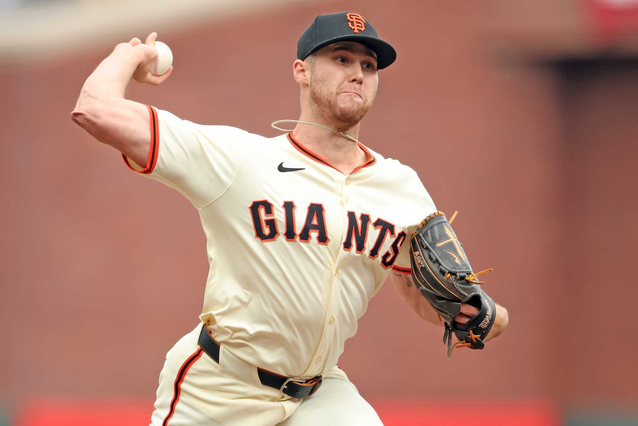 Elbow issue behind him, right-hander Landen Roupp returns to Giants