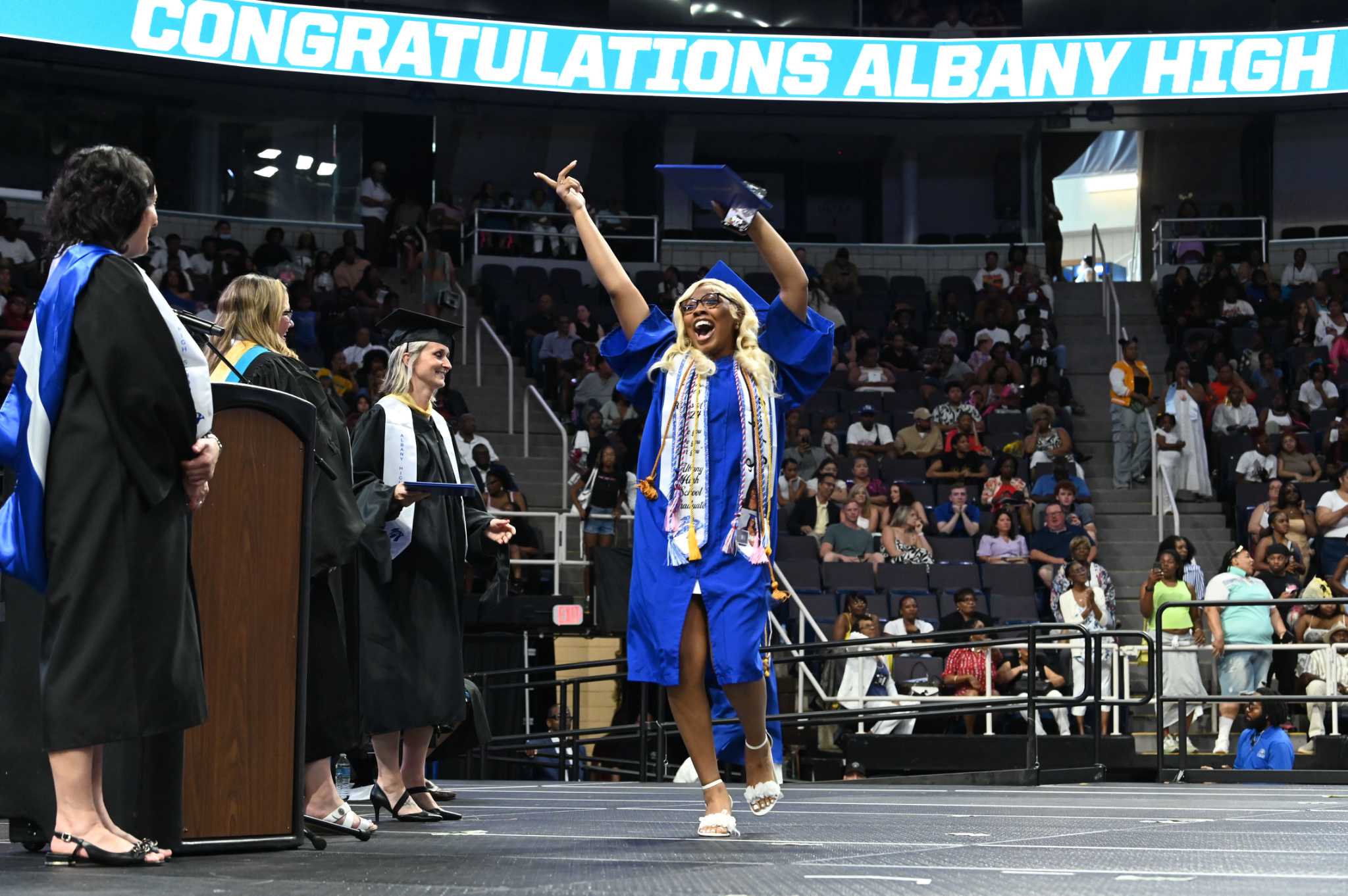 Photos: Albany High graduation at MVP Arena