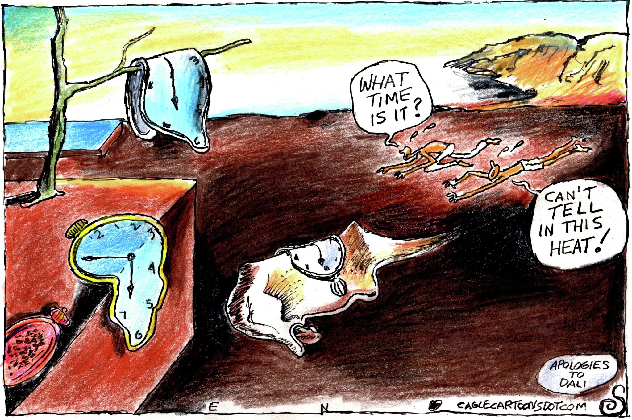 Opinion cartoon: Fry day