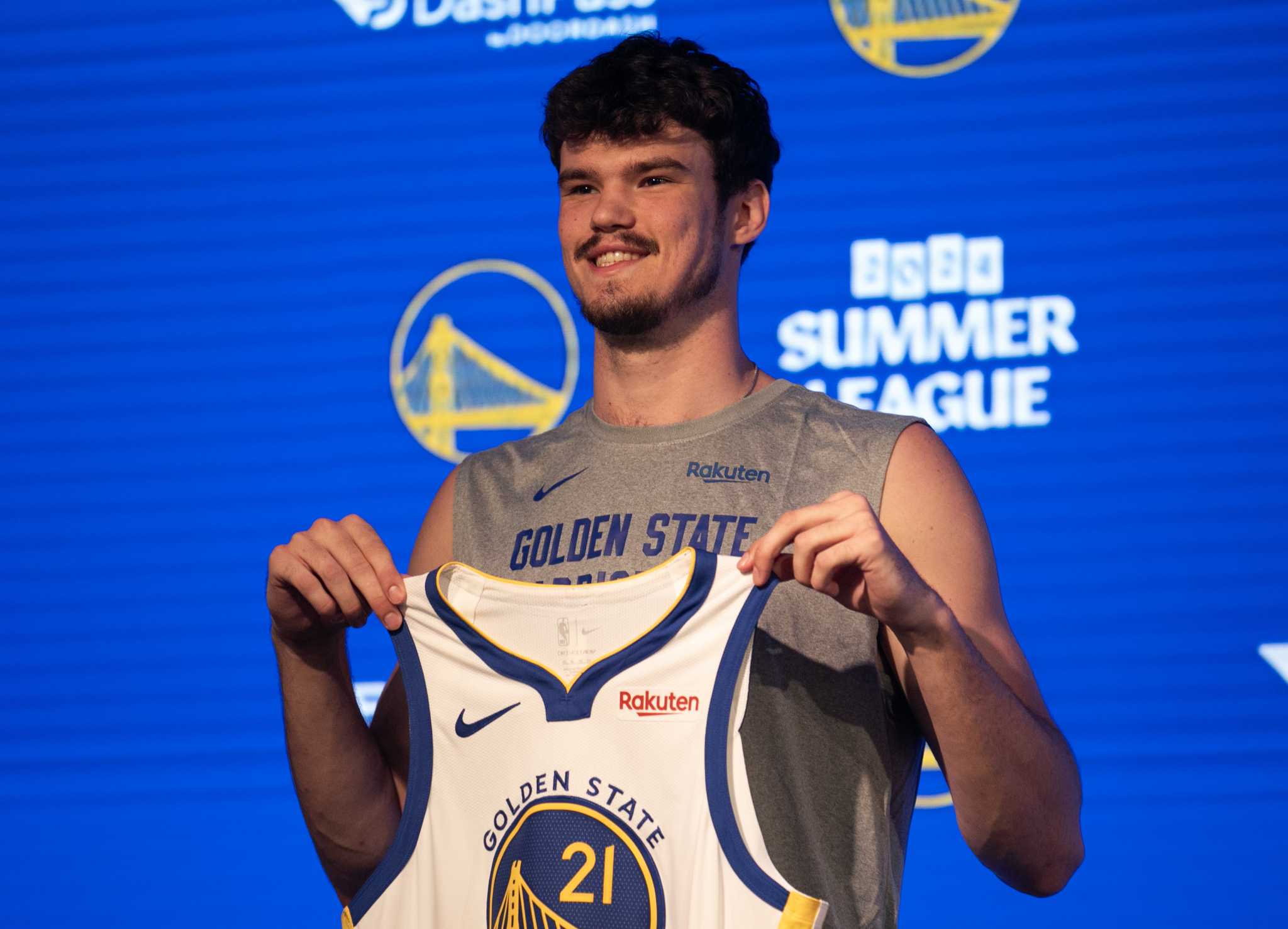Warriors’ Quinten Post touts shooting; hopes to play in summer league