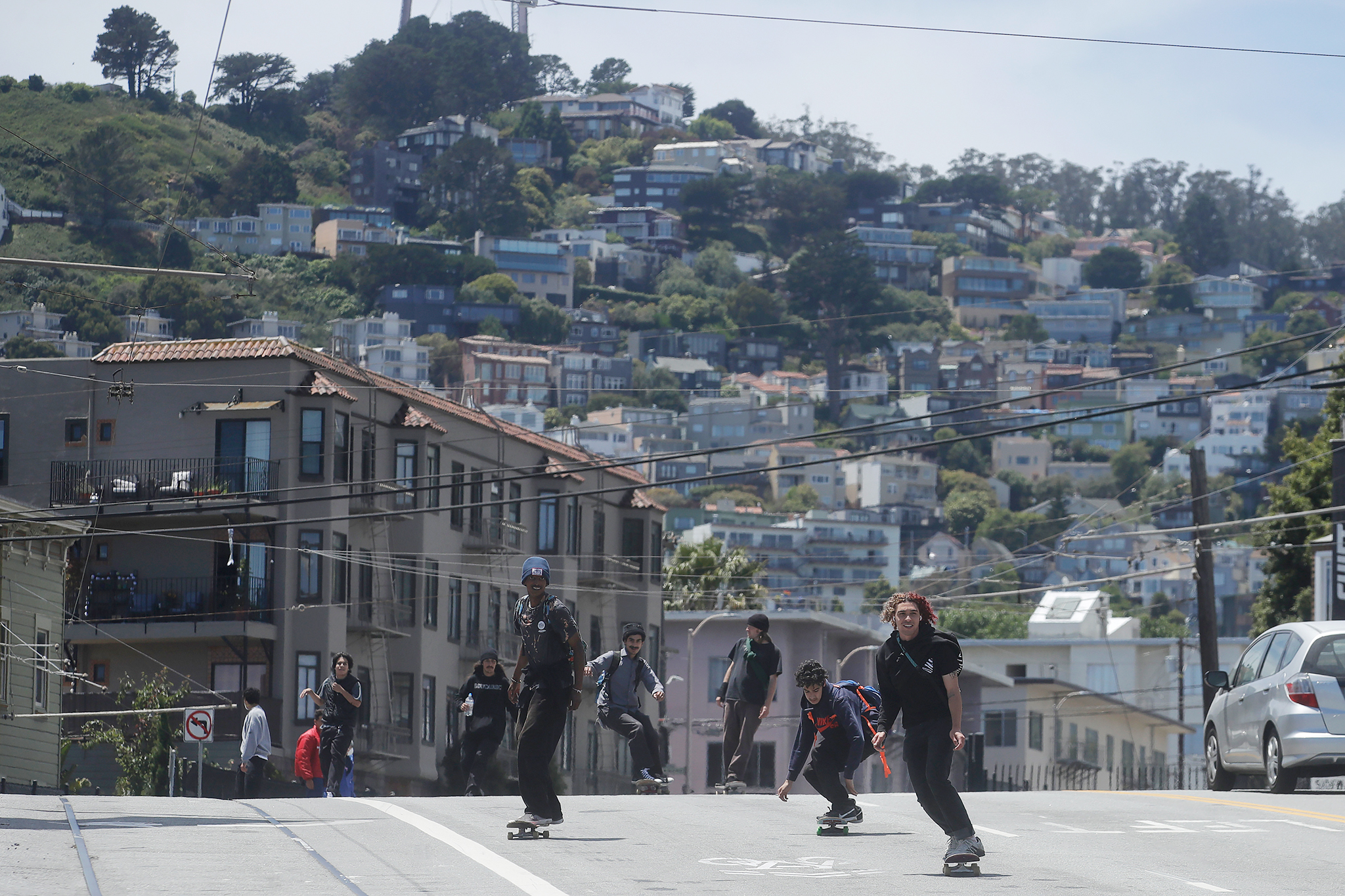 SF's controversial 'hill bomb' is back. Police aren't sure what to do.