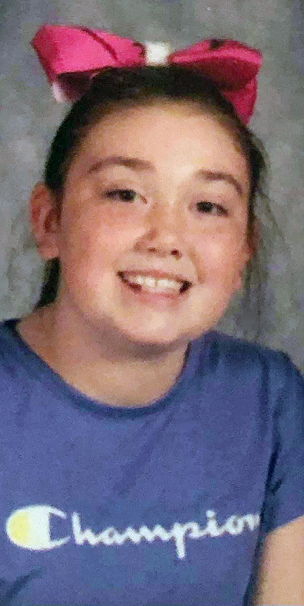 Emma Cole of Manchester is celebrating her 11th birthday