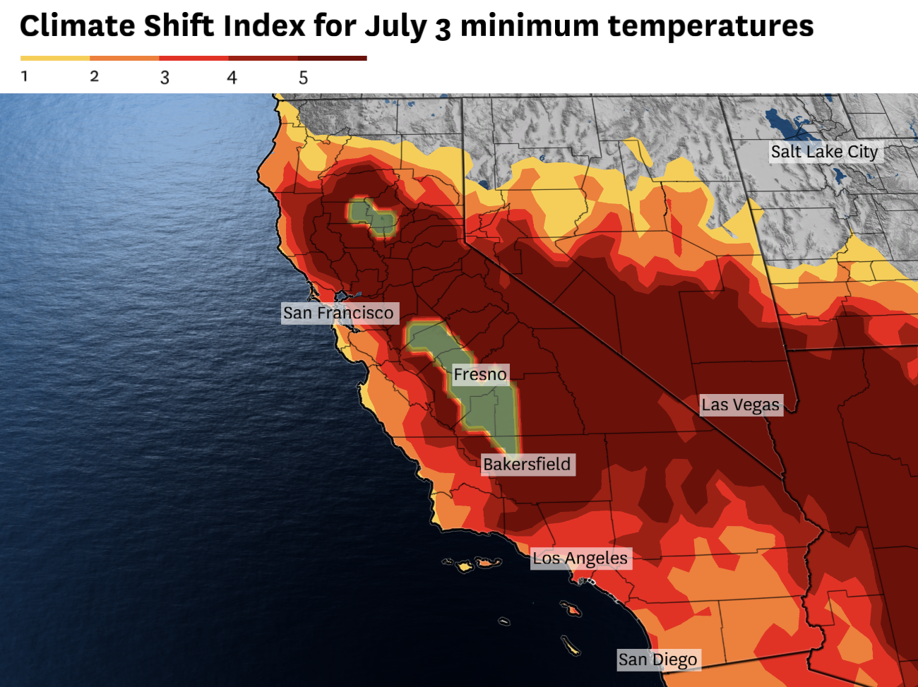 California heat: Nighttime temperatures will be exceptionally high