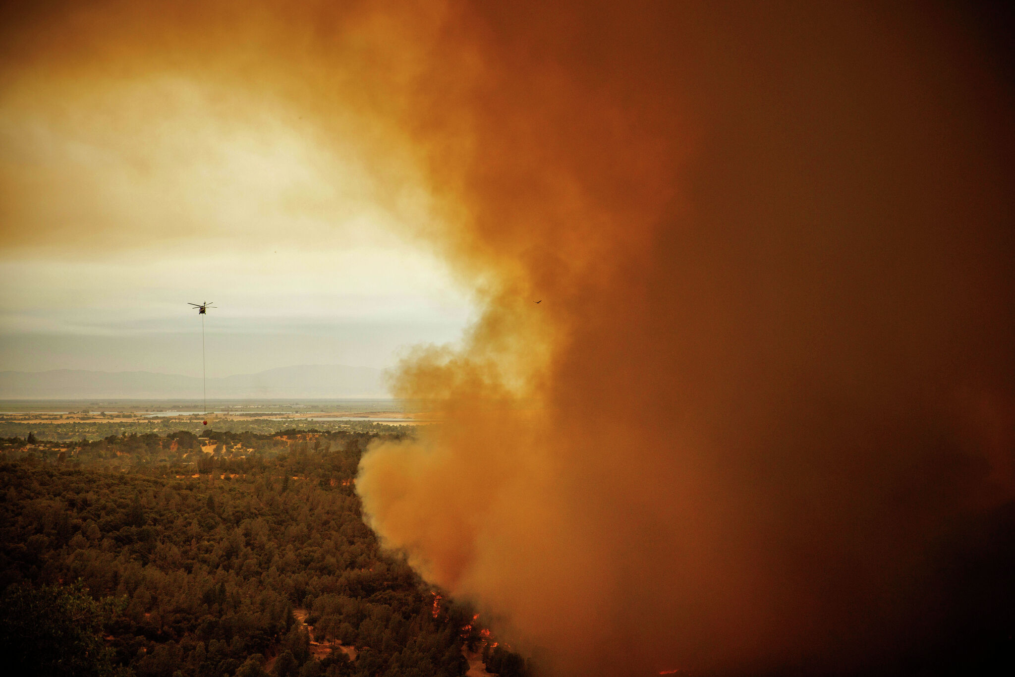 California heat wave: Smoke from Thompson Fire to reach Bay Area