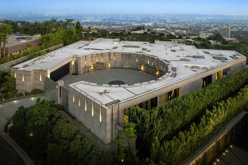 An LA billionaire is selling his Stonehenge-inspired mansion for $68M