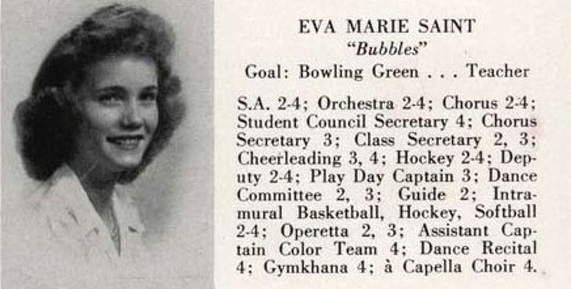 One-time area resident Eva Marie Saint turns 100 on July 4