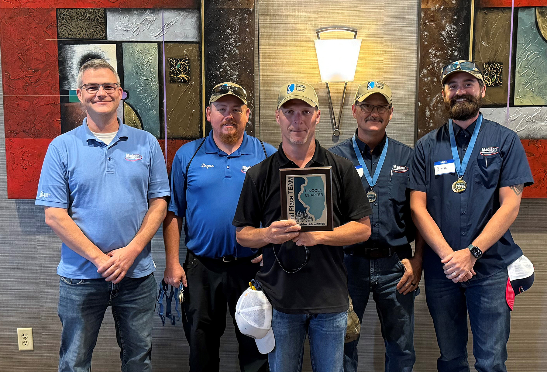 Madison Communications technicians brought home 8 medals last month