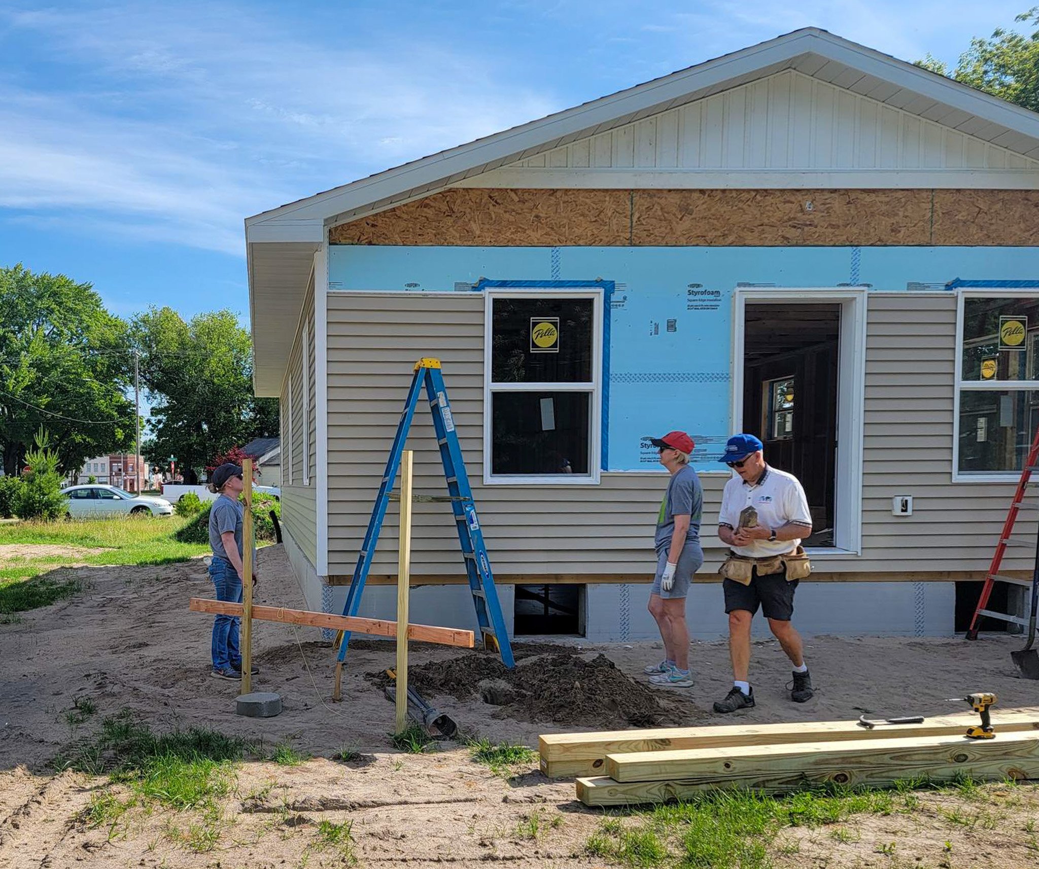 Midland County Habitat builds cutting-edge homes for families in need