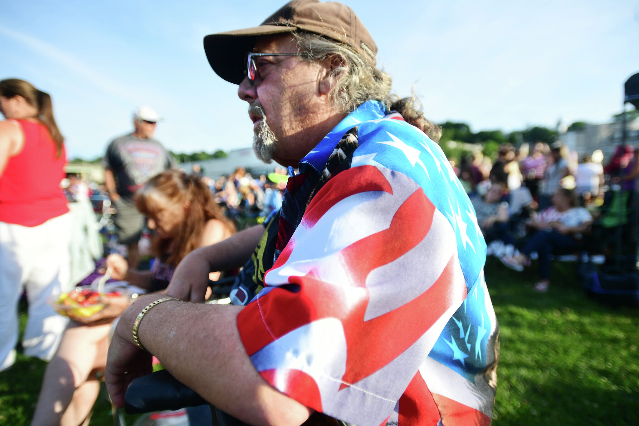 The Shelton-Derby fireworks take place at Veterans Memorial Park