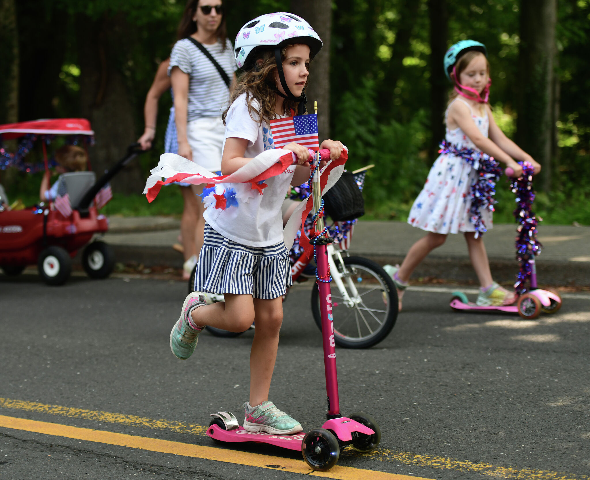 Darien celebrates with annual Fourth of July Push-n-Pull Parade