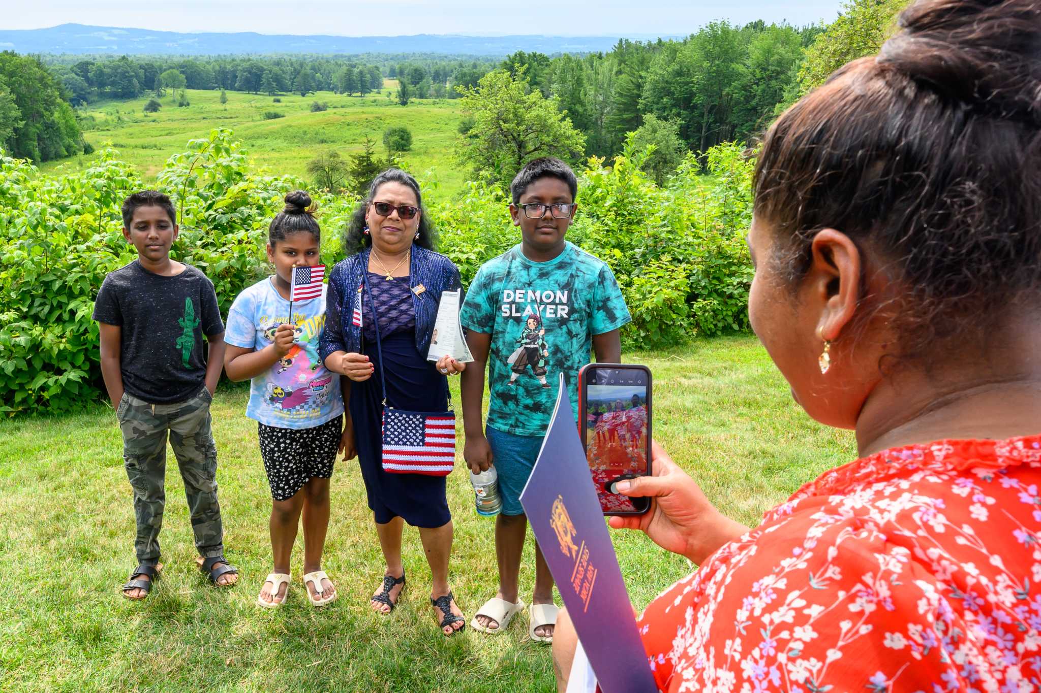 Immigrants become American citizens in Independence Day ceremonies