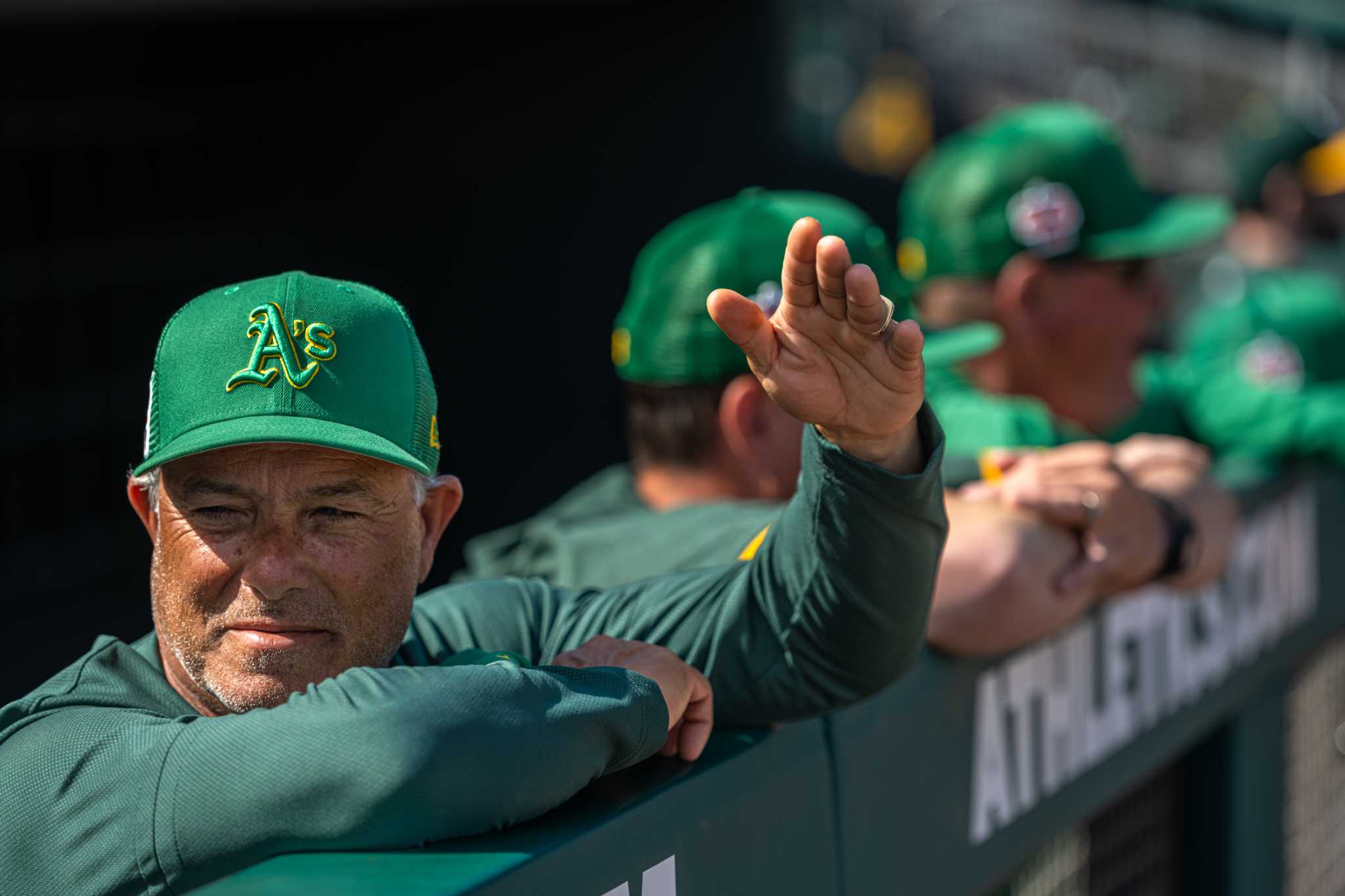A’s coach Mike Aldrete stepping away as wife has cancer treatment
