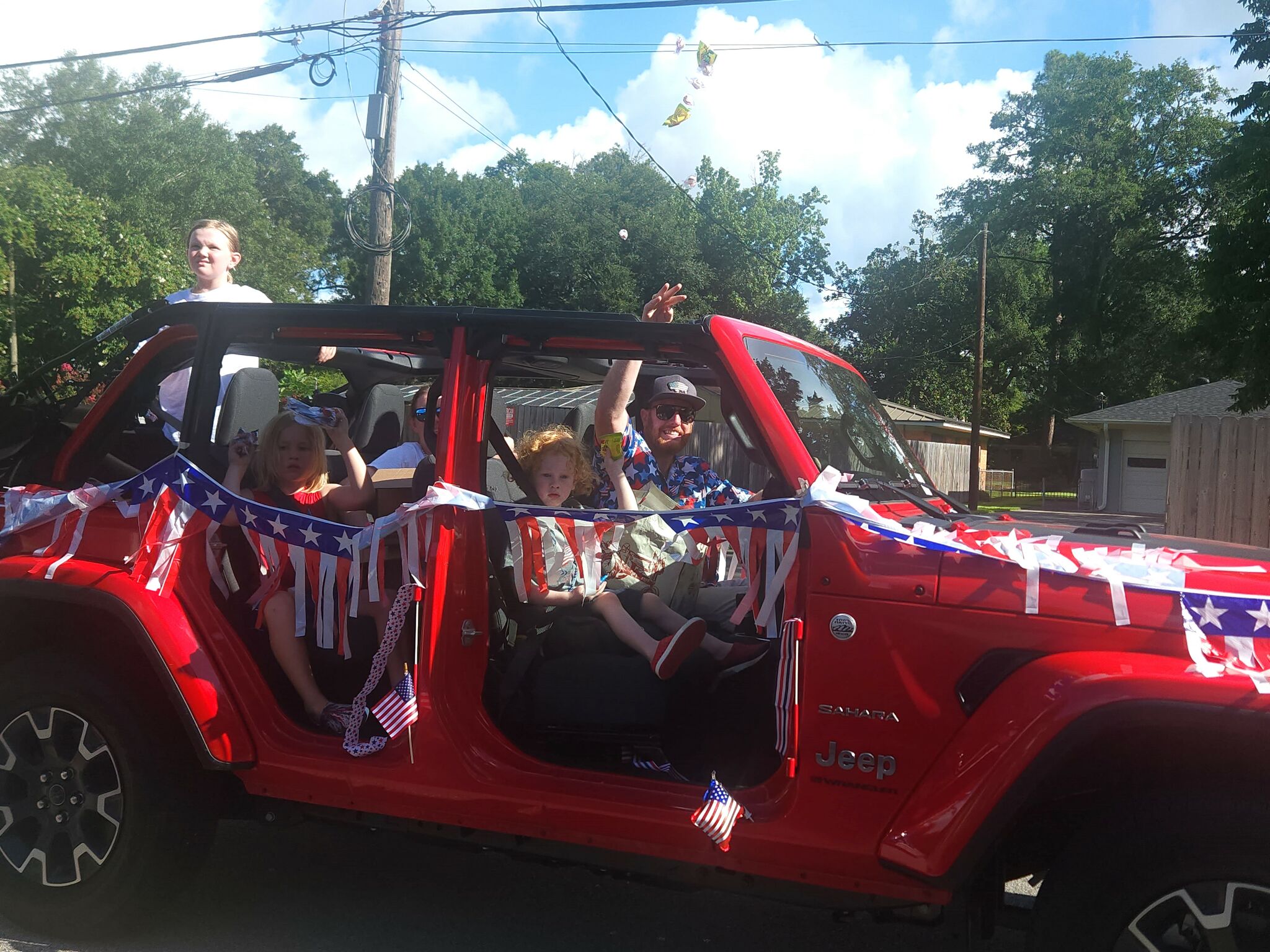 Beaumont Locals attend Calder Place 1929 Parade
