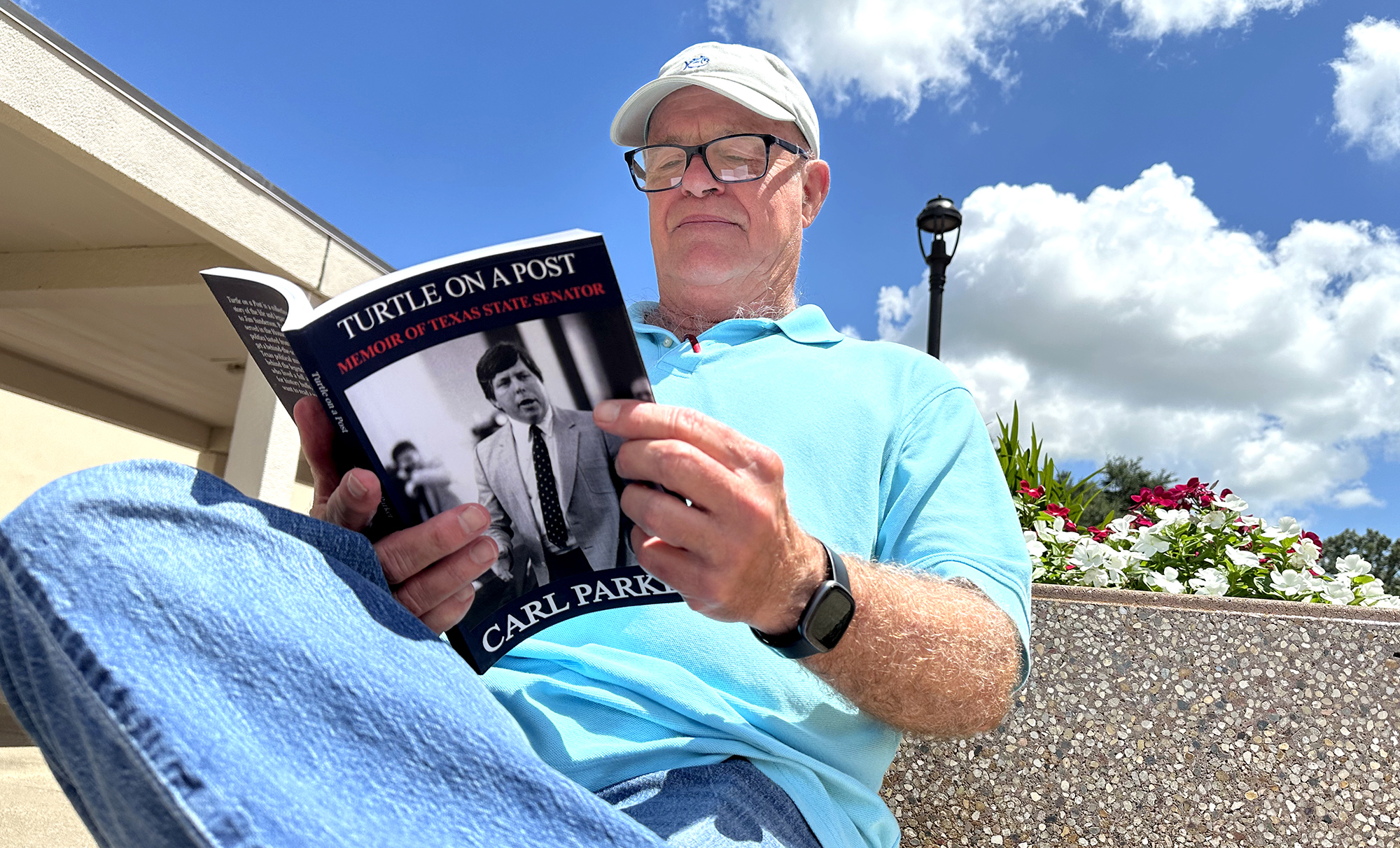 Carl Parker's memoir "Turtle on a Post" released