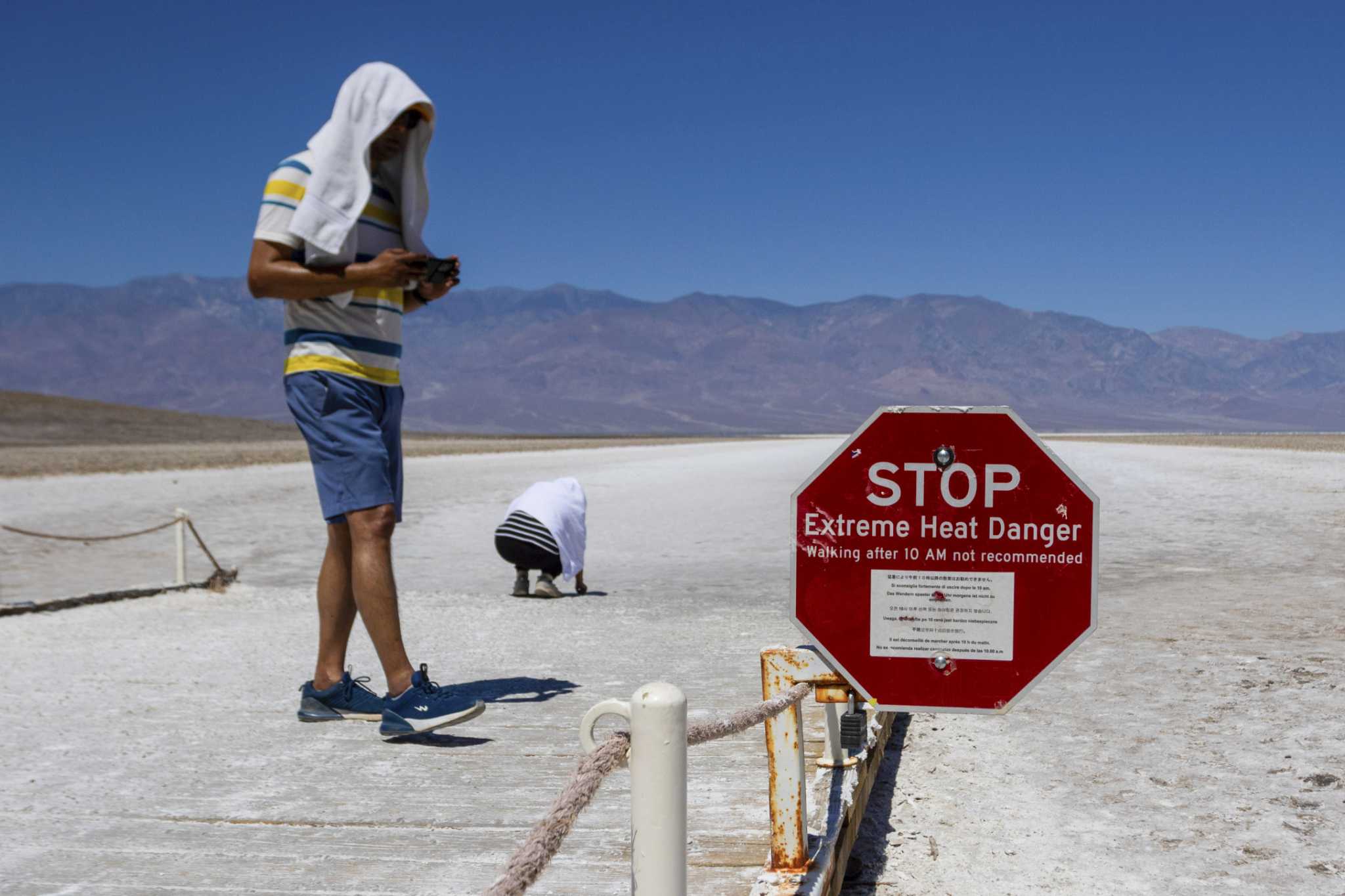 Motorcyclist in California’s Death Valley dies from extreme heat