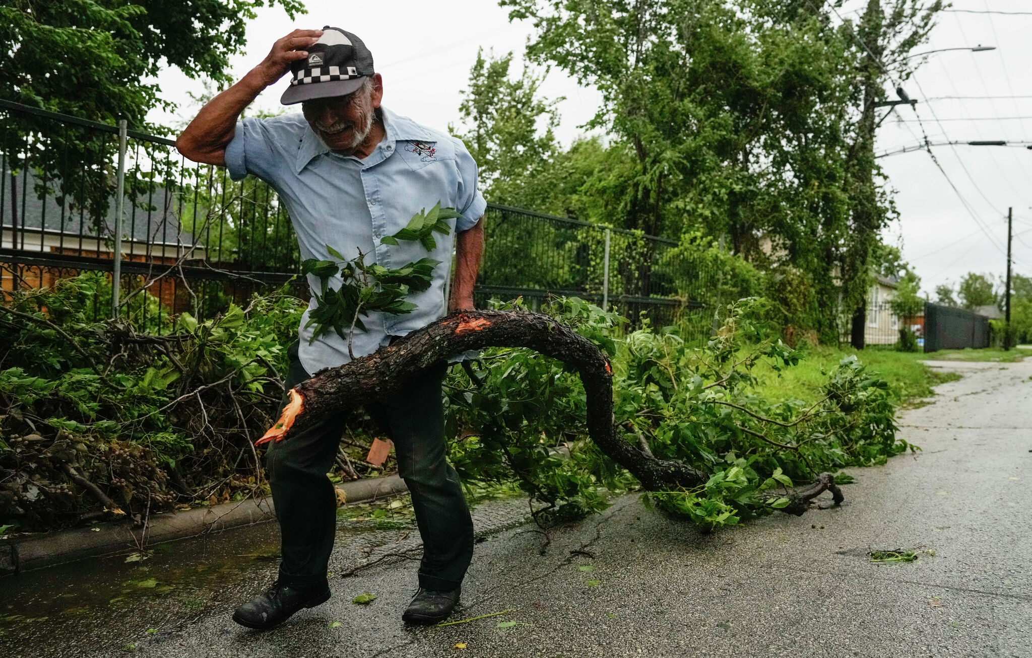When is Houston garbage, debris collection after Hurricane Beryl?