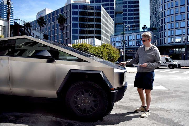 I drove a Cybertruck around SF because I am a smart, cool alpha male