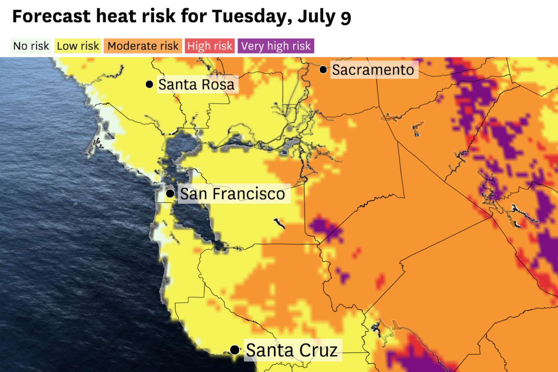 California heat dome behind historic heat wave. When does it end?