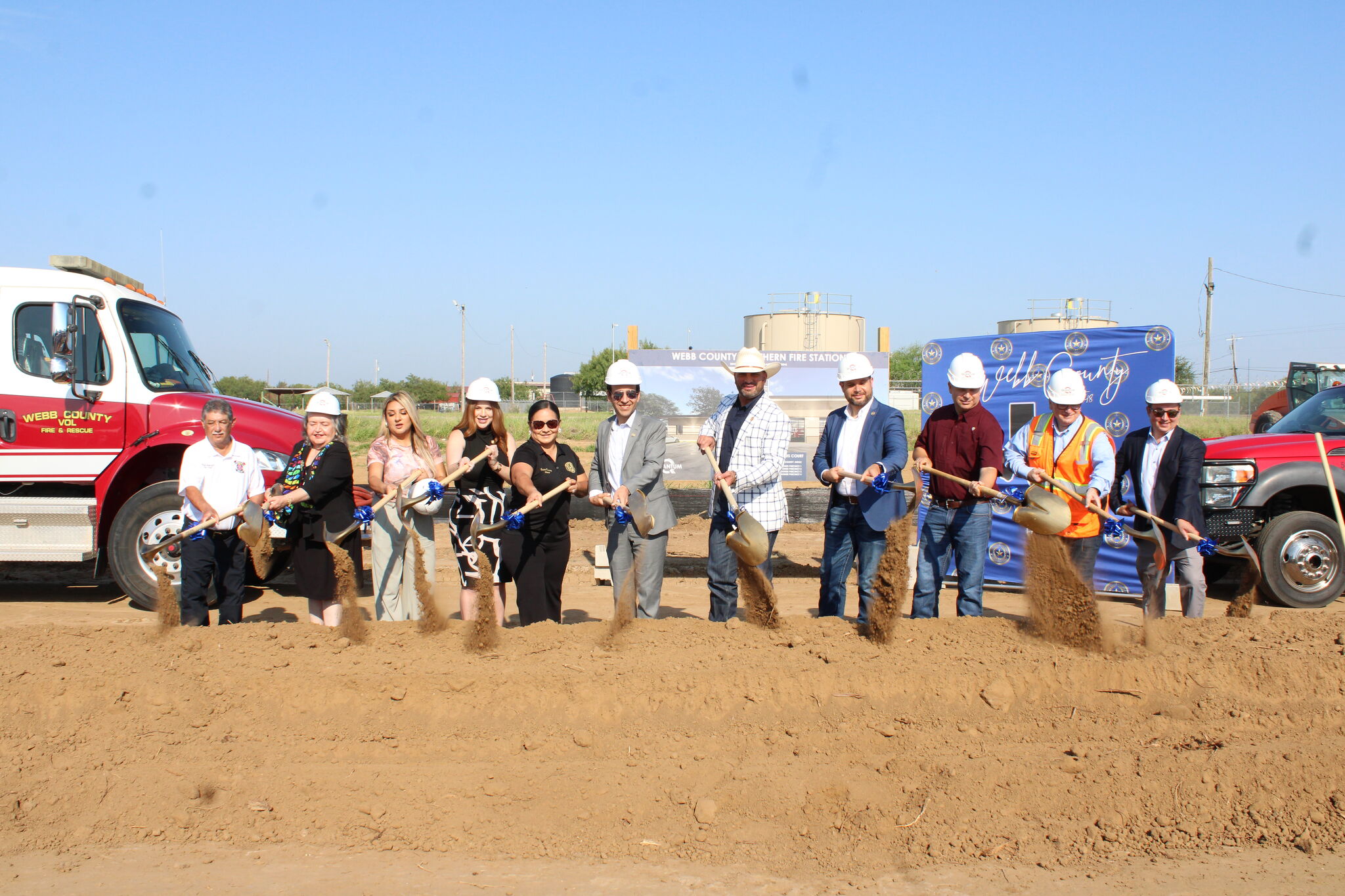Webb County breaks ground on new southern fire station