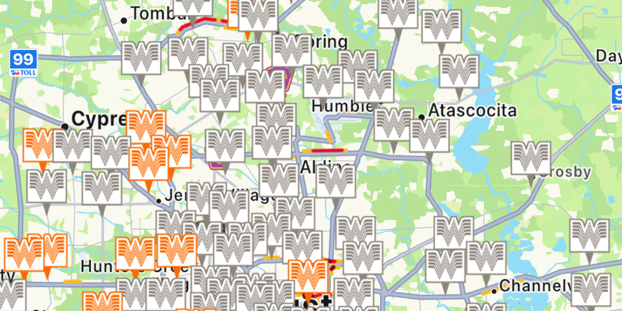 Whataburger becomes power outage tracker after Hurricane Beryl
