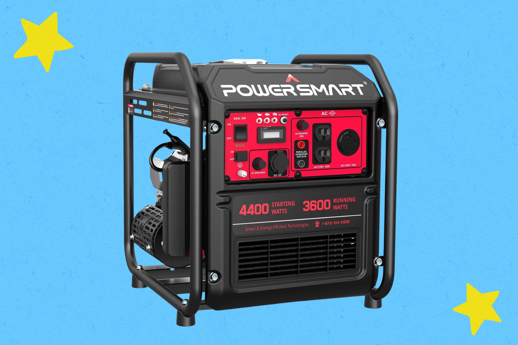 Save $300 on a PowerSmart gasoline inverter generator at Walmart now