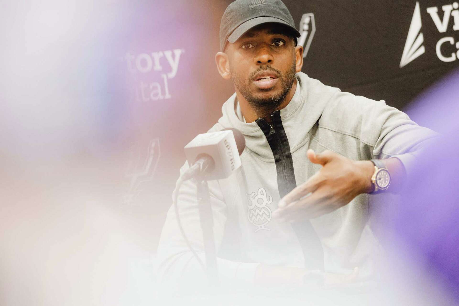 Spurs rookie Stephon Castle 'super happy' to learn from Chris Paul