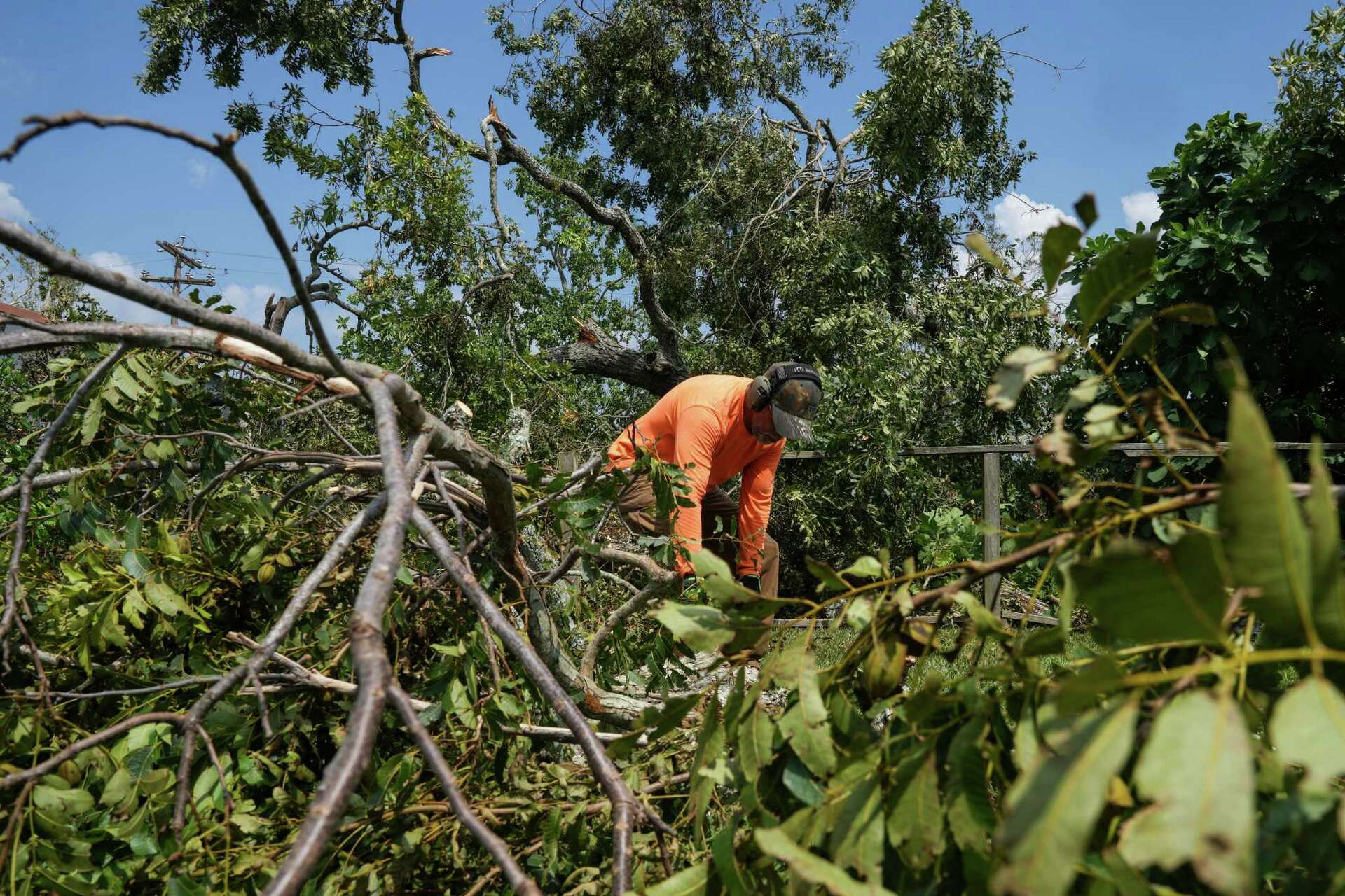 Harris County drop-off locations open Monday for Beryl-related debris