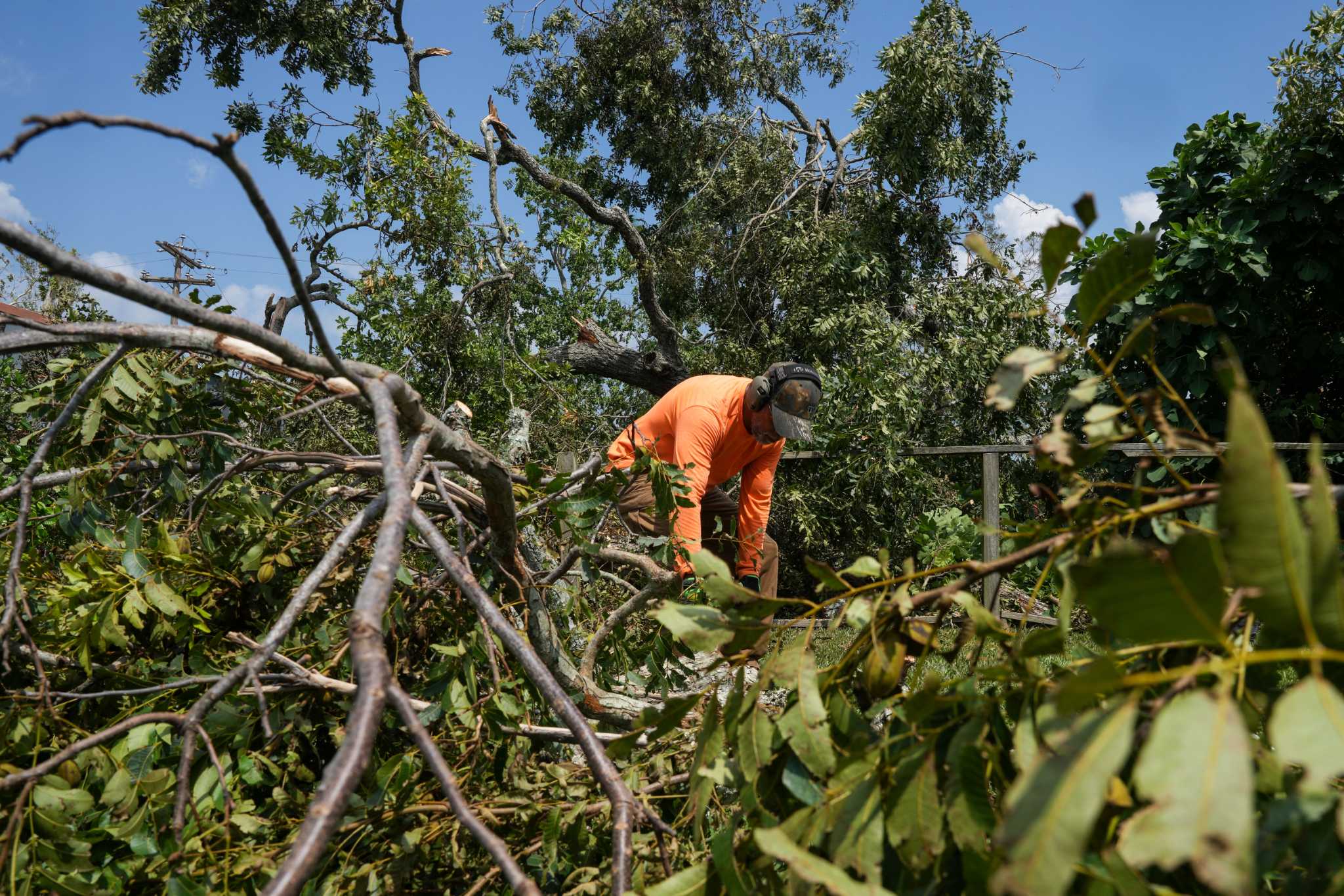 Harris County drop-off locations open Monday for Beryl-related debris