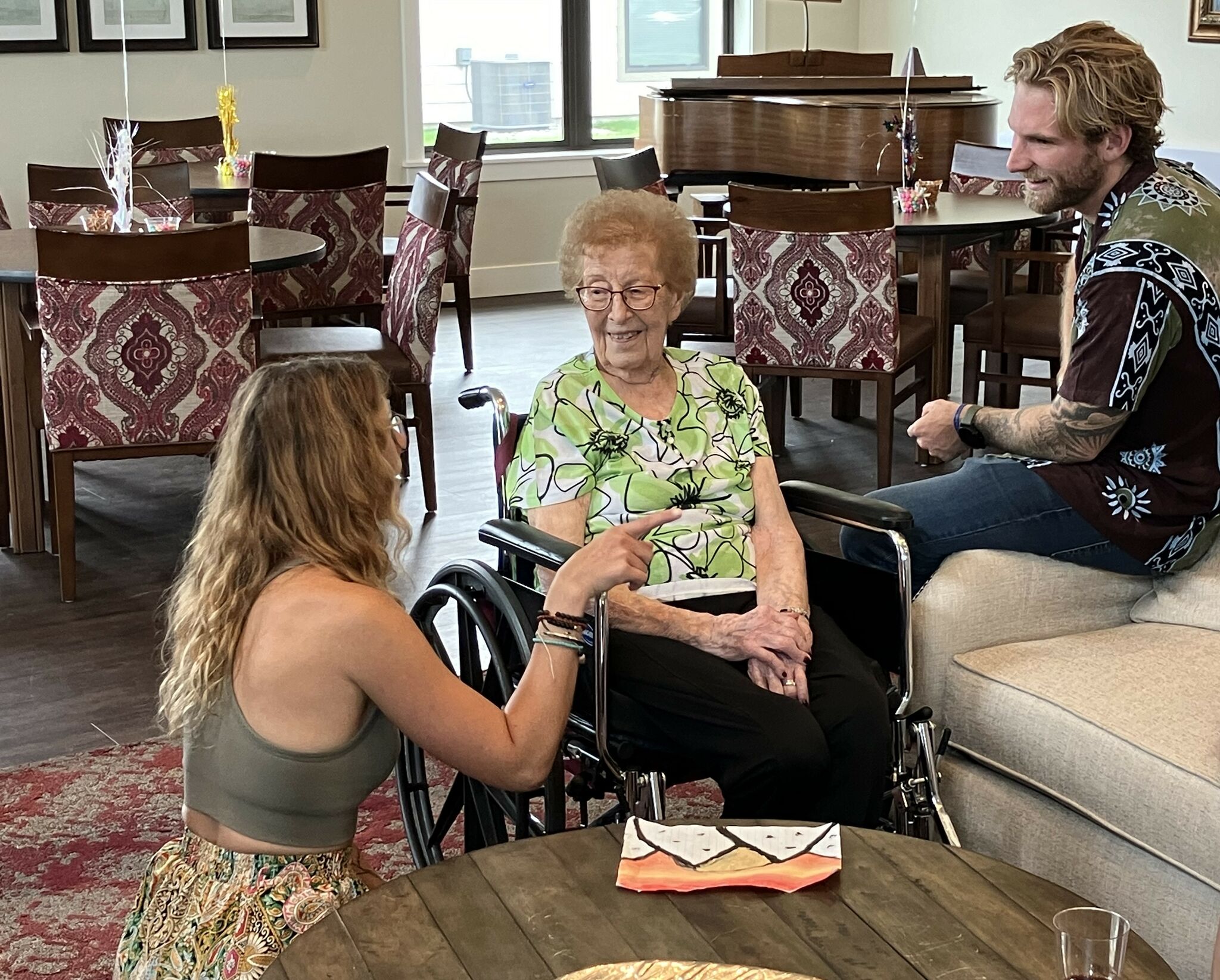 Celebrating Hilda: Midland resident turns 106