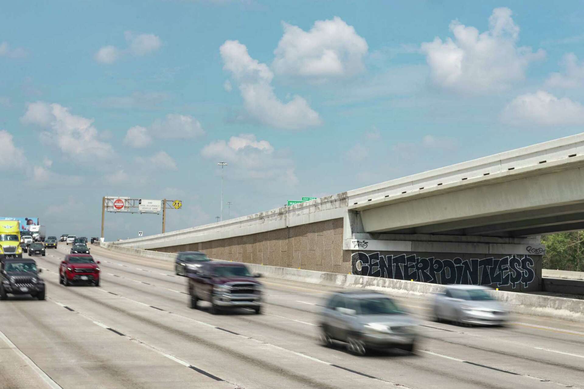 What happened to the "CenterPointless" under I-10 freeway?